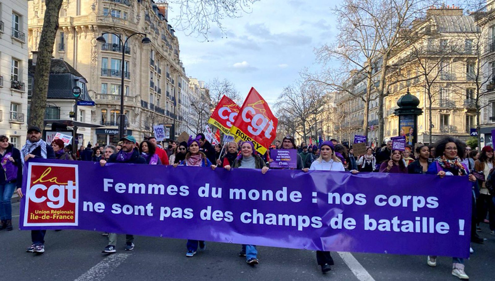 Un 8 mars historique ! - UD CGT 77